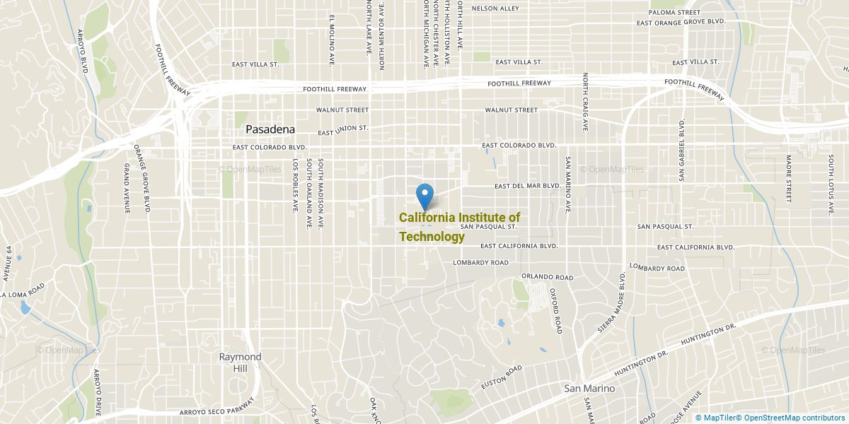 California Institute of Technology - Course Advisor