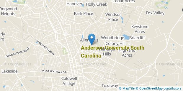 Anderson University South Carolina Overview - Course Advisor