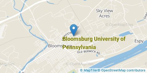 Bloomsburg University of Pennsylvania Overview - Course Advisor