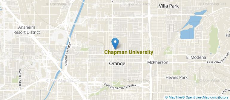 Chapman University Overview - Course Advisor