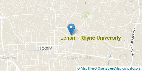 Lenoir - Rhyne University Overview - Course Advisor