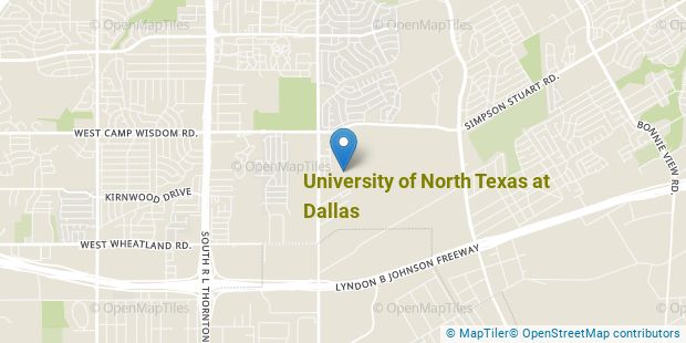 University of North Texas at Dallas Overview - Course Advisor