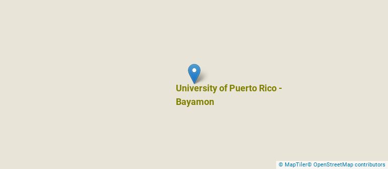 University of Puerto Rico - Bayamon Overview - Course Advisor