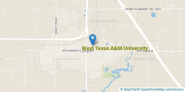 West Texas A&M University Overview - Course Advisor