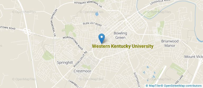 Western Kentucky University Campus Map - Map